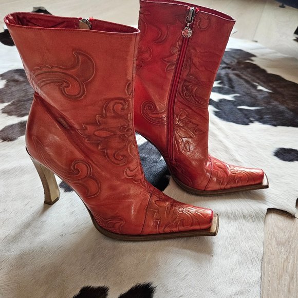Vera cuioio | Shoes | Vera Cuio Leather Boots Made In Italy | Poshmark